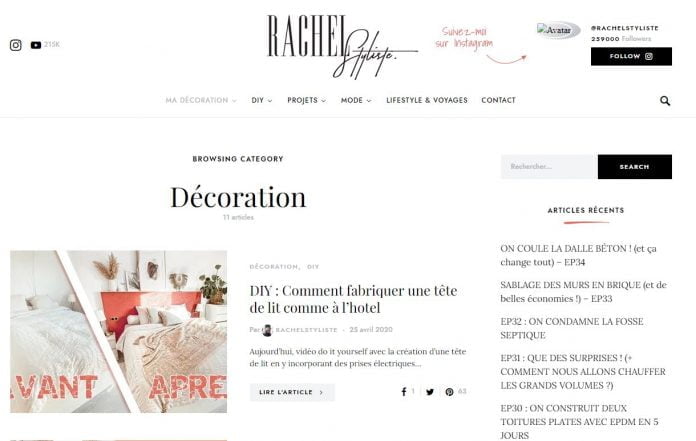 Découvrez Rachelstyliste, l'influenceuse mode incontournable